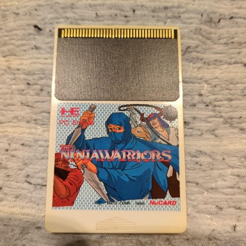 Ninja Warriors HuCARD Taito Japan Region | eBay