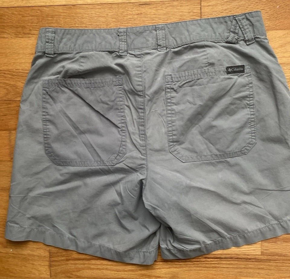 Womens Columbia Hiking Shorts Olive Green Size Small With 6 in Inseam ...