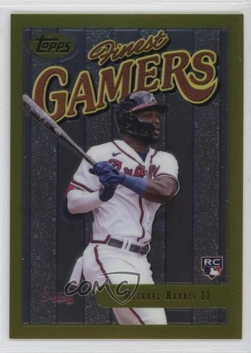 2023 Topps Finest Flashbacks Gamers Rare Gold Michael Harris II #167 ...