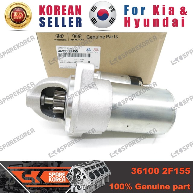 36100-2f155 Hyundai Starter ASSY 361002F155 Genuine OEM Part for sale ...