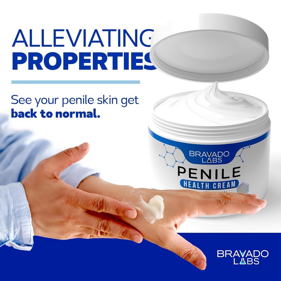 Premium Penile Health Creme - 100% Natural Penile Cream Lotion for Men ...