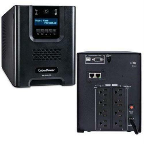 CyberPower Smart App Sinewave 1500va Mini-tower UPS PR1500LCDN ...