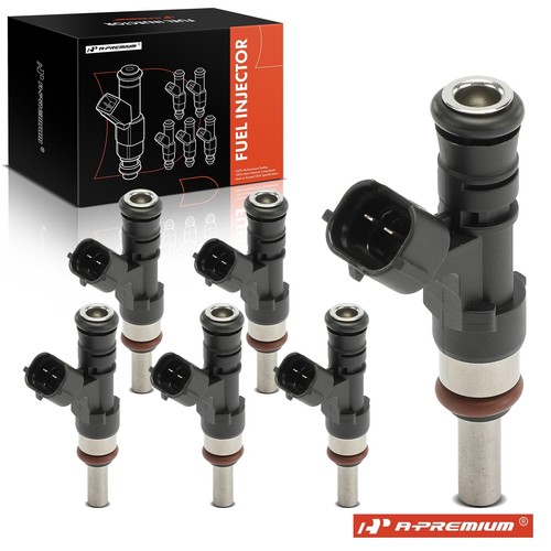 6pcs Fuel Injector for Audi A3 Quattro 2006-2009 TT Quattro 2008-2009 ...