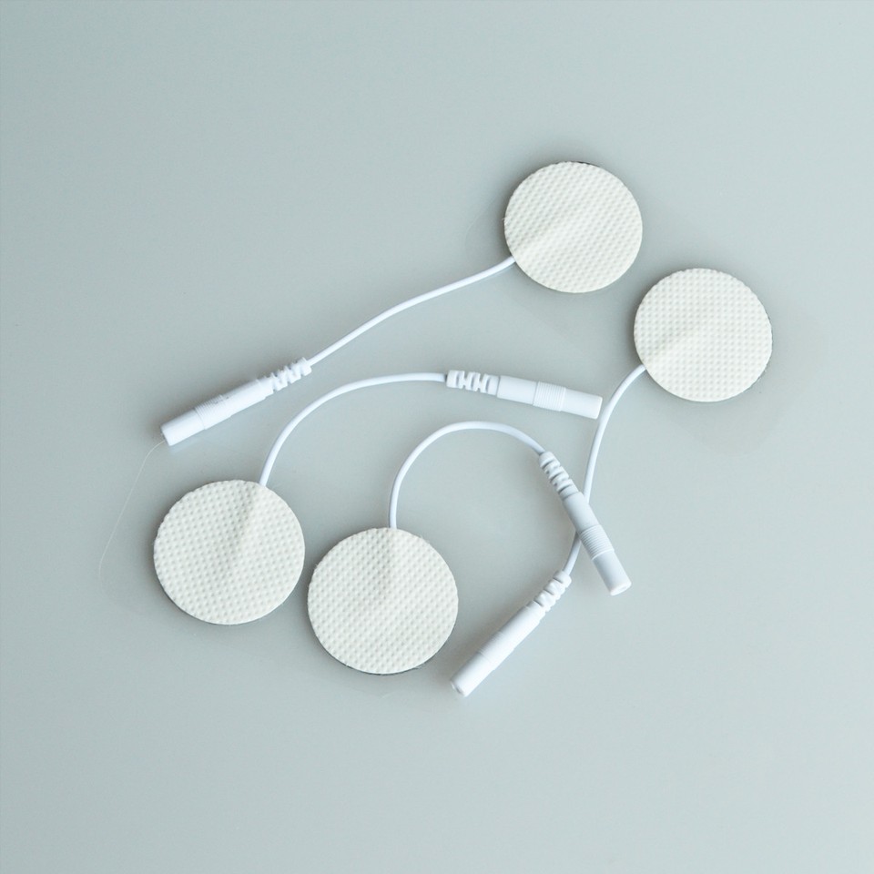 Mini Electrode Pads Physiotherapy For Tens/EMS Device 2mm Pin Snap | eBay