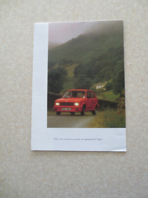 Yugo cars advertising brochure - UK | eBay