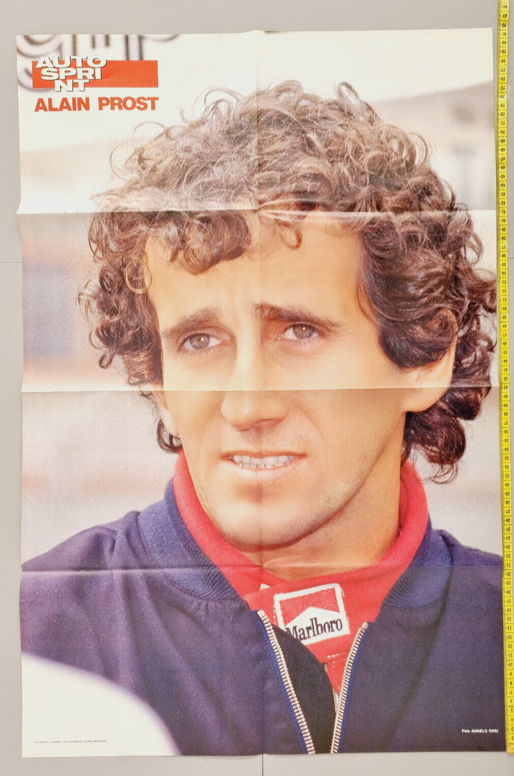 Poster Alain Prost Manifesto Autosprint Photo Angelo Orsi | eBay