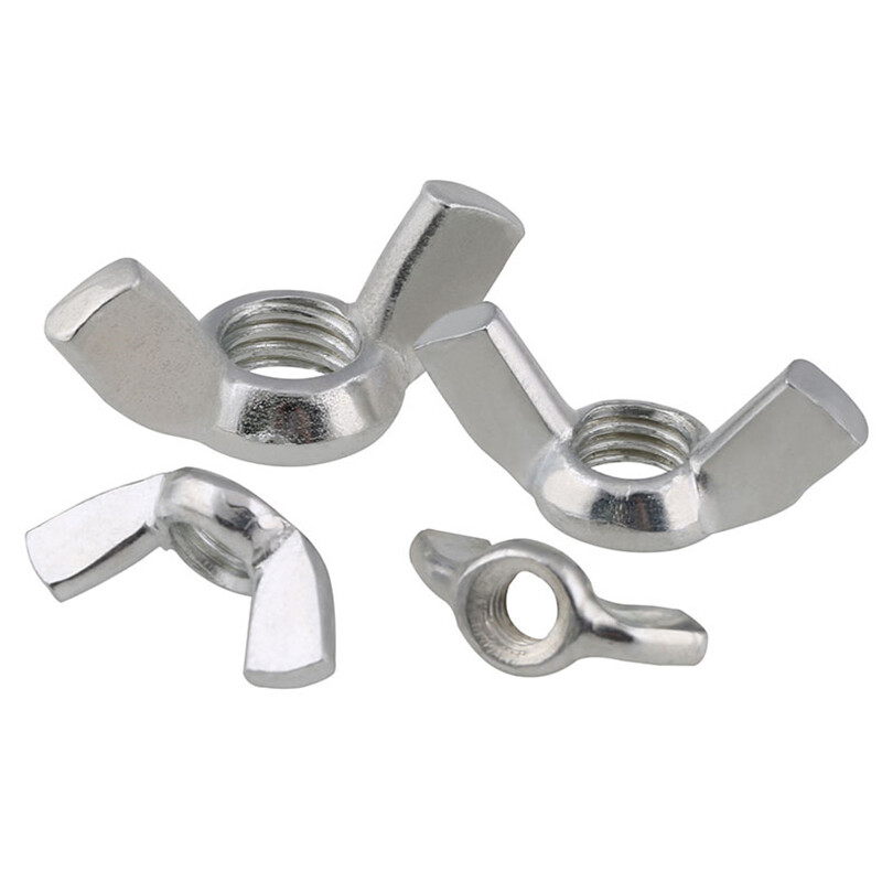 Wingnut BSW Butterfly Wing Nuts Zinc Plated Steel 3/16" 1/4" 5/16" 3/8 ...
