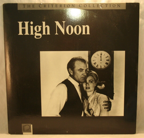 Laserdisc y * High Noon * Gary Cooper Grace Kelly Thomas Mitchell ...