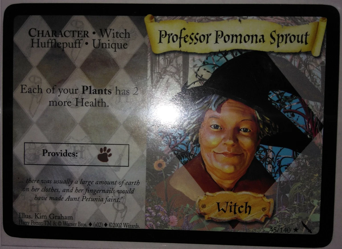 Harry Potter Proffeser Sprout Characters