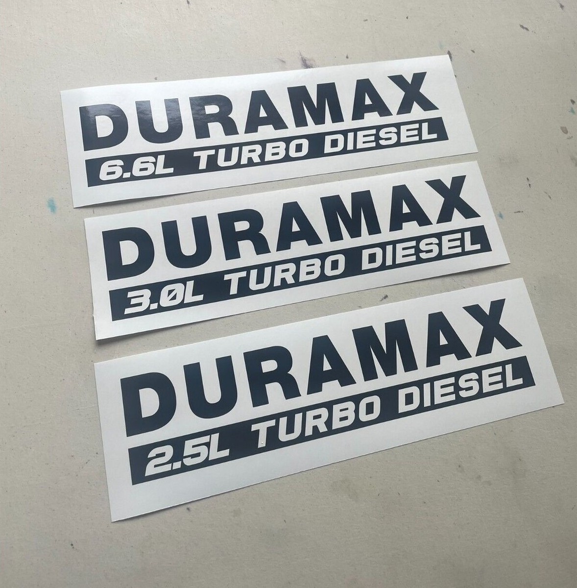 Duramax Diesel Logo Stickers