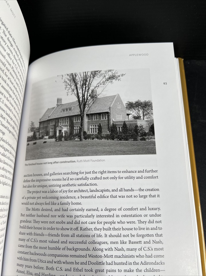 SIGNED 1st/1st The Life of Charles Stewart Mott by Edward Renehan HC DJ ...