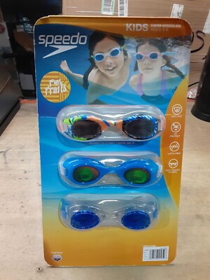 Speedo Kids Swim Goggles Fun Prints (3 Pack) | eBay