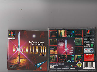 EXCALIBUR 2555 AD PLAYSTATION 1 PS1 PS 2 | eBay UK