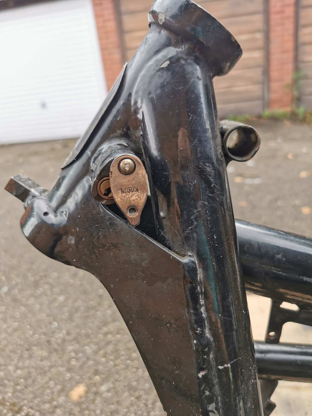 BMW R60/6 Frame Subframe Battery Holder ID Plate R50 R60 R75 R80 R90 ...