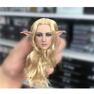 TBLeague PL2021-175A 1/6 Scale Black Elf Archer Head Sculpt for 12 ...