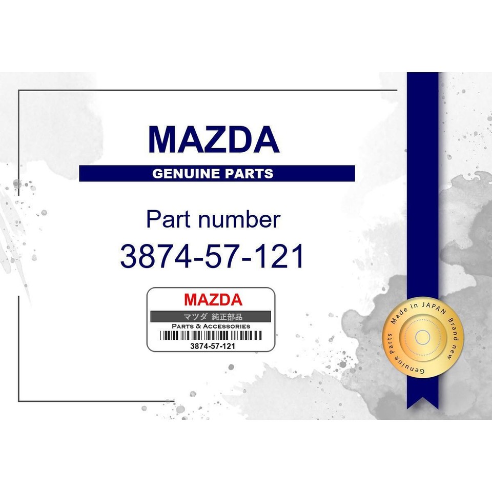 New GENUINE Mazda Plate(R) Lock ( 3874-57-121 ) x 1 pc | eBay UK