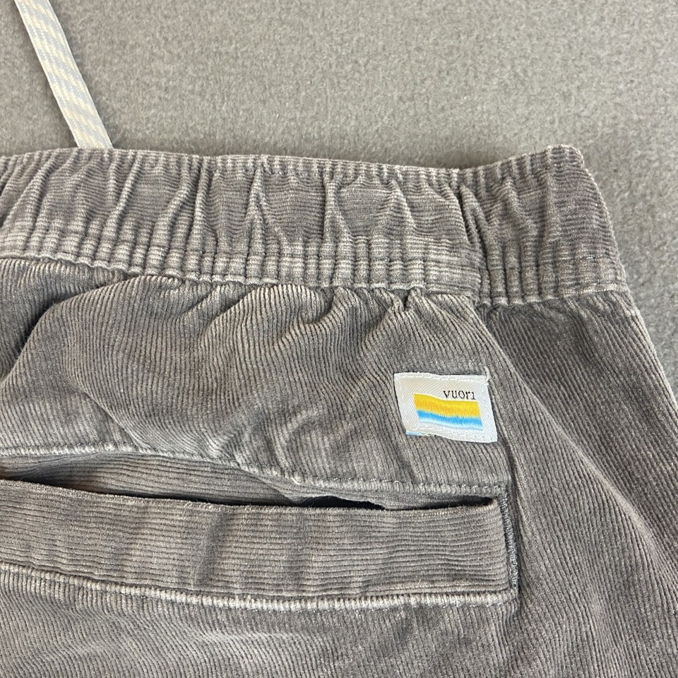Vuori Optimist Pants Mens Large Brown Corduroy Stretch Casual Preppy | eBay