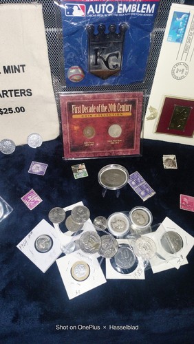 Vintage Old US Coin Estate Sale/Mixed Coin Lot, SILVER + PROOFS + RARE ...