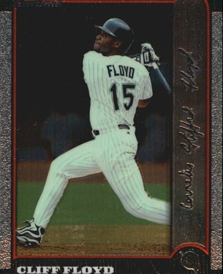 1999 Bowman Chrome Baseball Card #222 Cliff Floyd | eBay