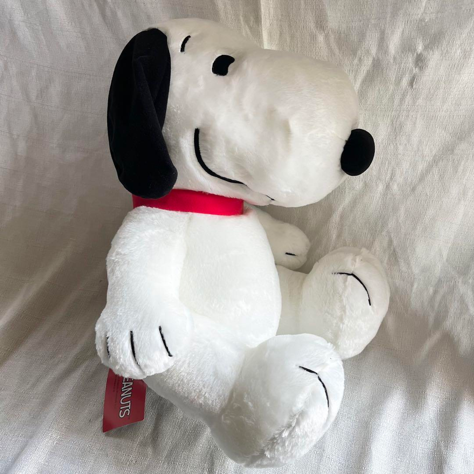 Peanuts Snoopy Giga Jumbo Sitting Version BIG Plush Toy SEGA 50cm New ...