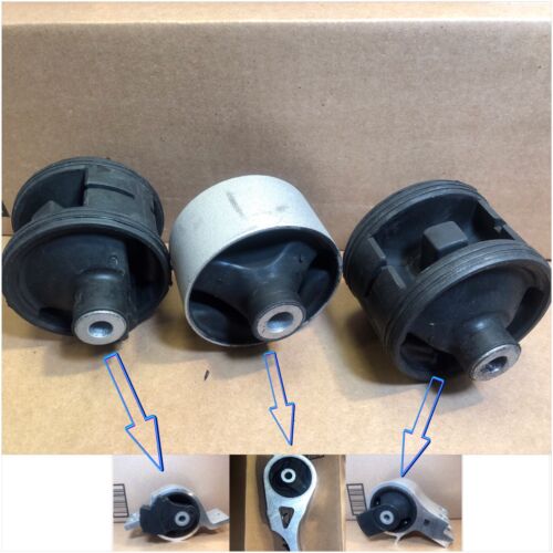 3 Rear Engine Mount Bushings For 2000-2006 Honda Insight W MANUAL ...