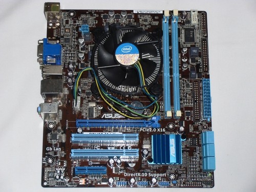ASUS P8H67-M LX LGA1155 Motherboard Combo w/ Intel Core i5-2400@3.10GHz ...