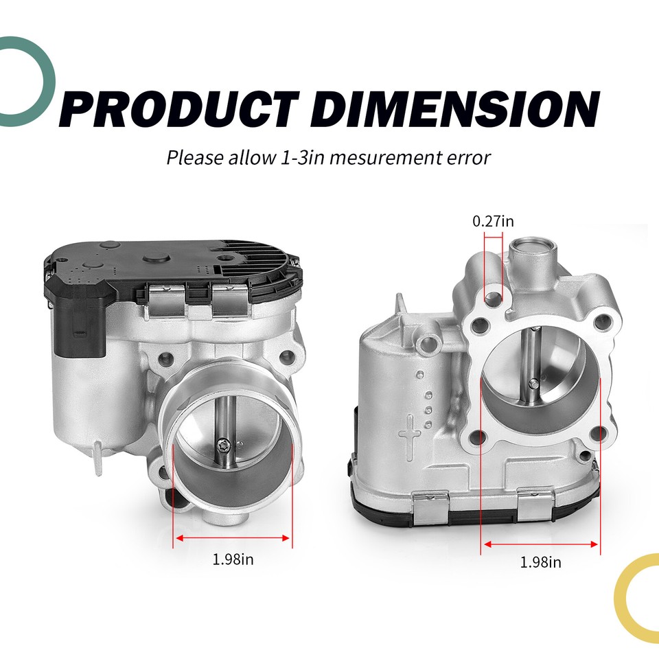 Throttle Body Bodies TPS 1204455 For POLARIS RANGER 570 900 1000 1500 ...