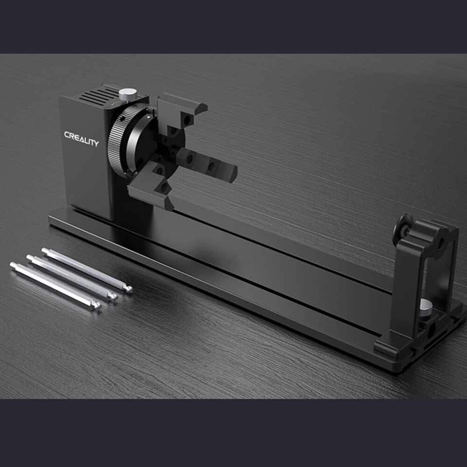 Creality Rotary Kit Pro 3 in 1 Laser Rotary Roller for Most Laser ...