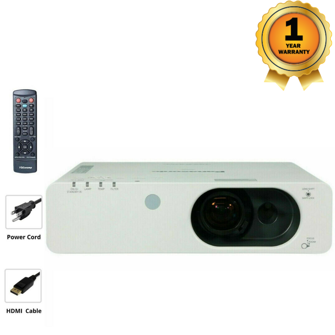 Panasonic PT-FW430U 3LCD Projector 3500 ANSI Bright HDMI 1080p Crestron ...