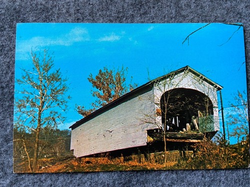 Guilford Covered Bridge, Dearborn County, Indiana Vintage Postcard | eBay