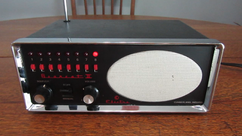 Electra Bearcat III, Model BC-III. 8 Channel Radio Scanner | eBay