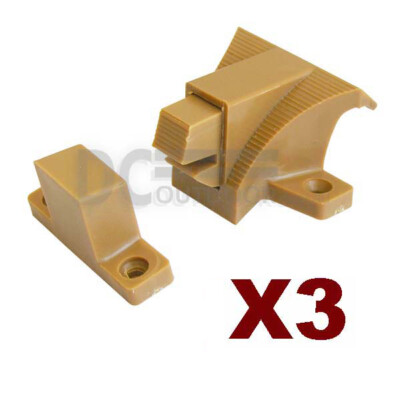 3 X Viscount Millard caravan cupboard door or draw catch / latch ...