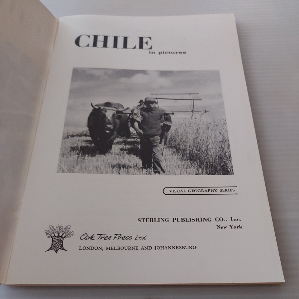 1967, Chile In Pictures, Visual Geography Series, Paperback Booklet | eBay