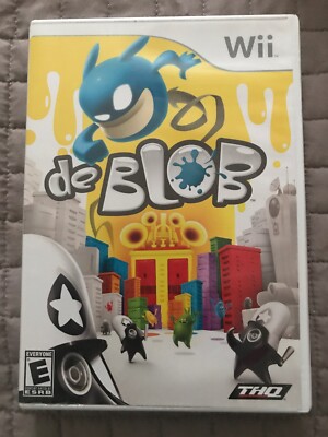 De Blob - Nintendo Wii Game - Complete & Tested | eBay