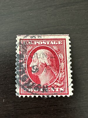 US 2c, Washington, Used, stamp red perfin rare | eBay