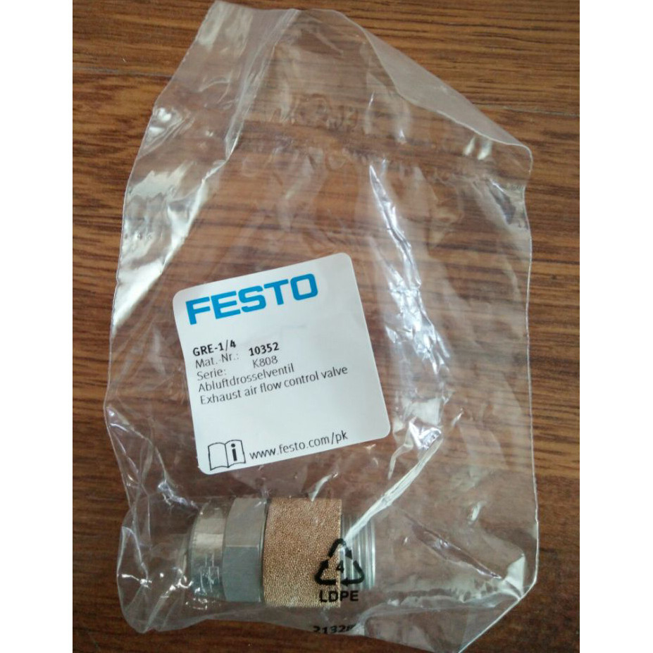 1PC New FESTO GRE-1/4 10352 Exhaust Throttle Valve Free Shipping | eBay