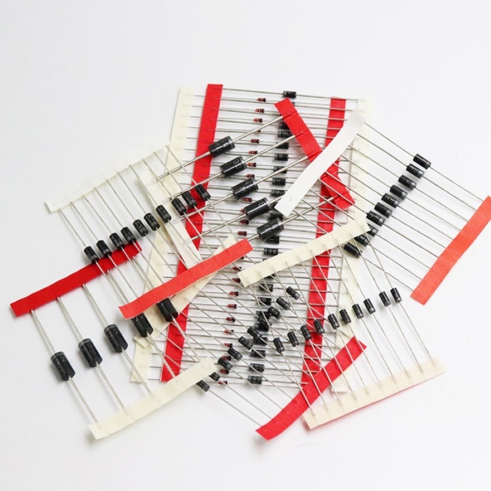 Essential Diode Set for Electrical Projects 100Pcs for Your Convenience ...