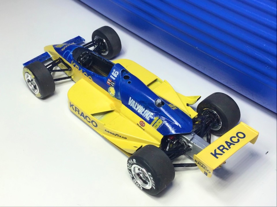 BUILT MODEL INDY CAR Kraco Special March 88C Cosworth RACING RESTORE ...
