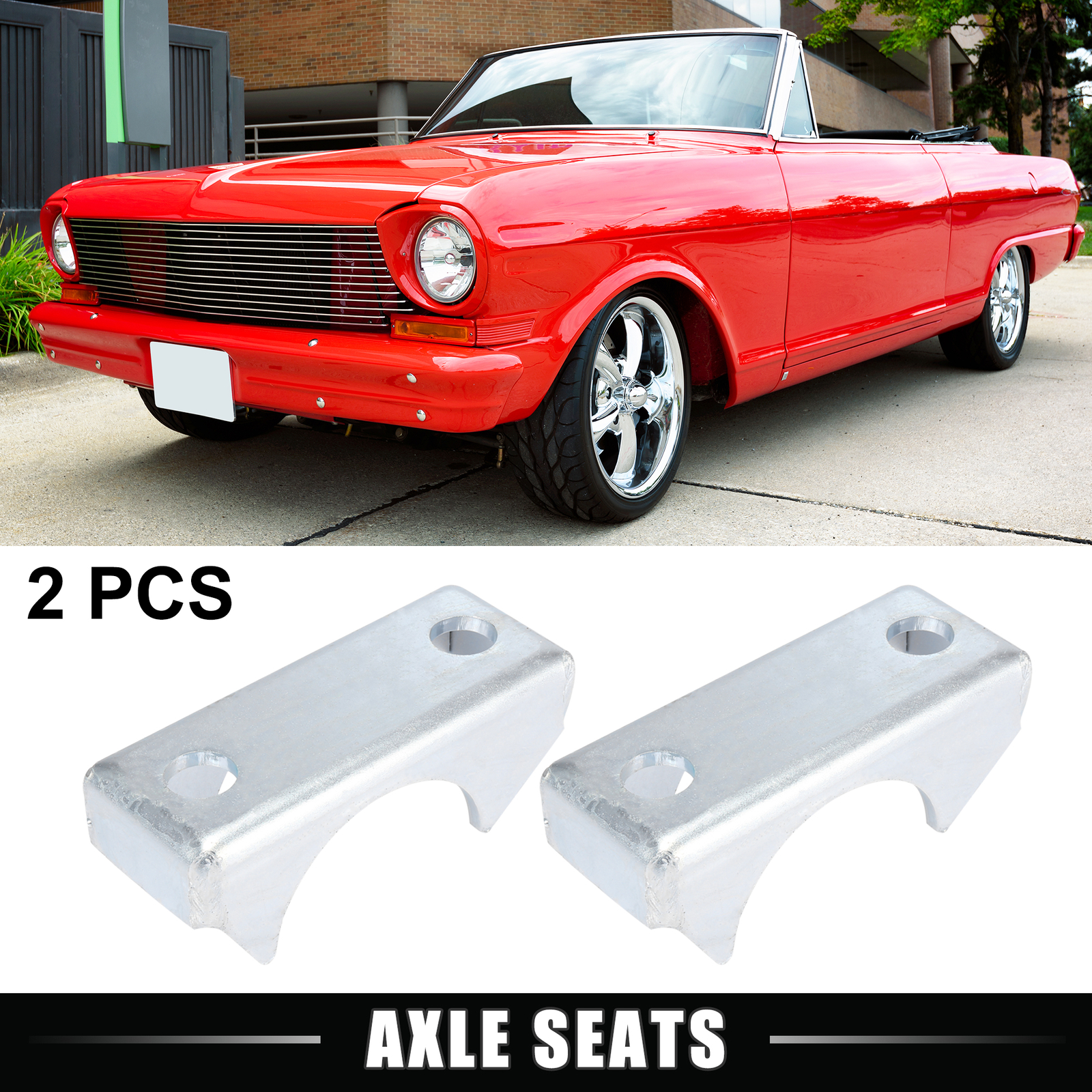 2Pcs Weld-on Trailing Arm Rear Axle Mount 3'' for Chevy C10 C20 Truck ...