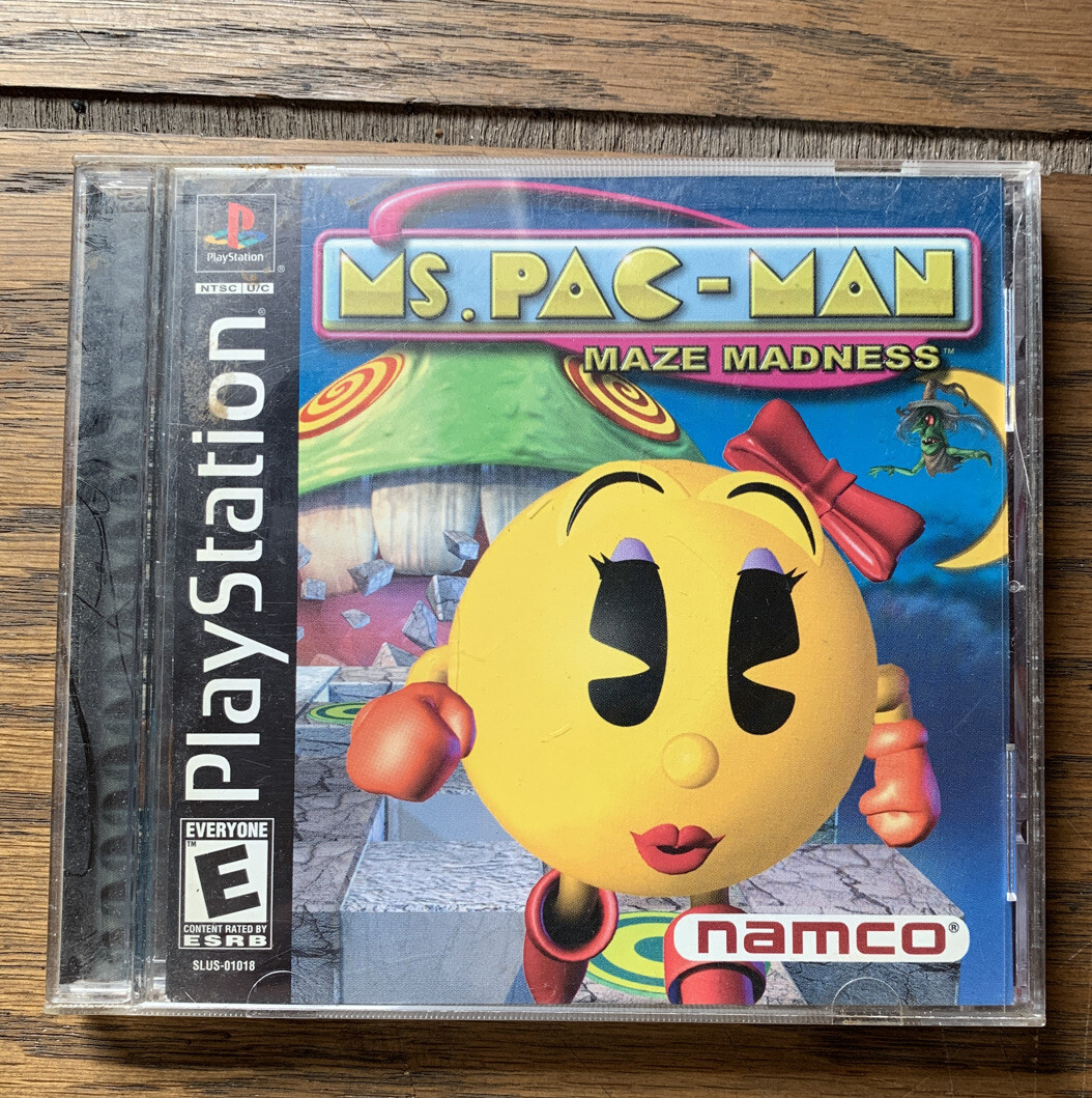 Ms. Pac-Man Maze Madness Playstation - Prix - Photo - Présentation