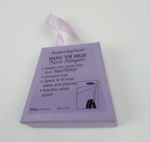 Finders Key Purse HANG 'EM HIGH Purse Hangers Ruby Red Heart | eBay