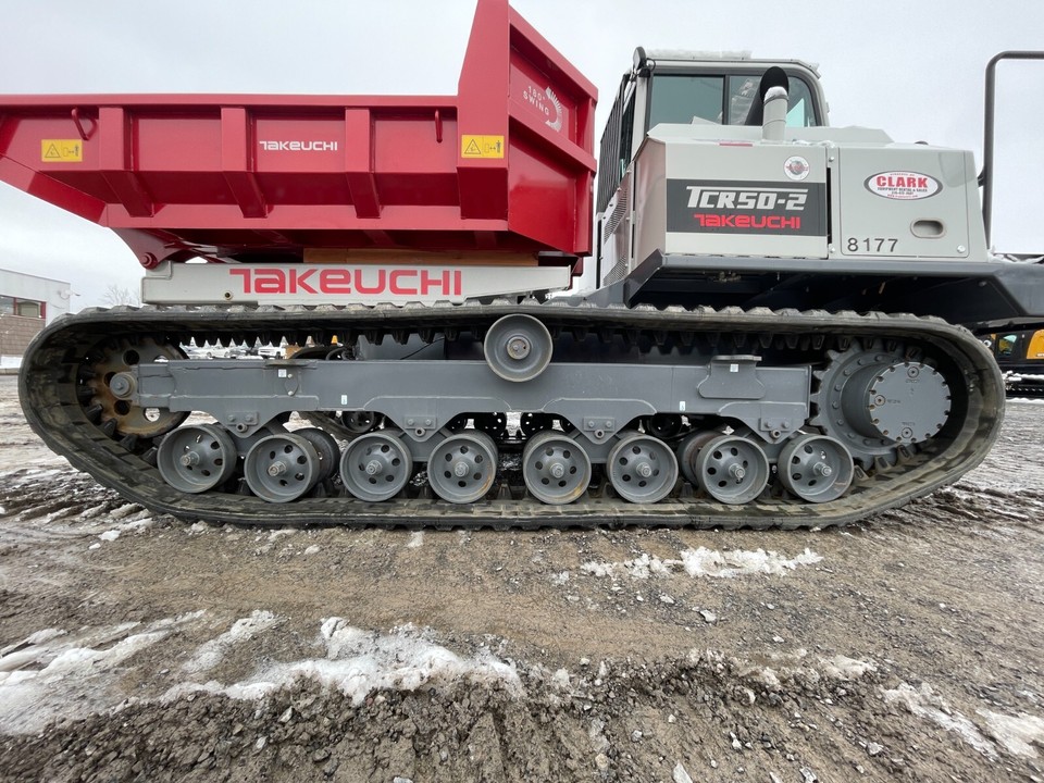 2022 Takeuchi TCR50-2 Tracked Crawler Dumper - 6yrd Bin Capacity ...