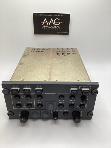Citation 560XL Audio Control Unit AV850A 7511001-915 with 8130 RP 11/13 ...