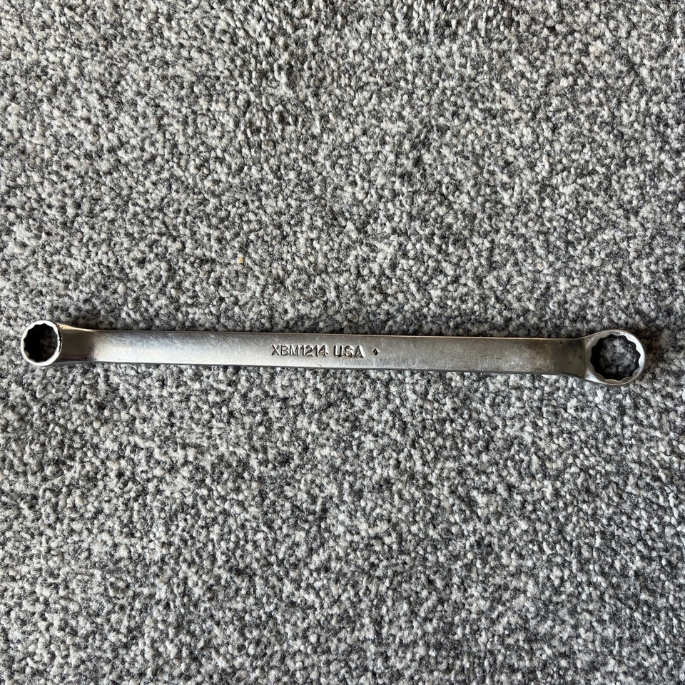 Snap On XBM1214 12mm - 14mm 12 PT Metric Long Offset Box Wrench | eBay