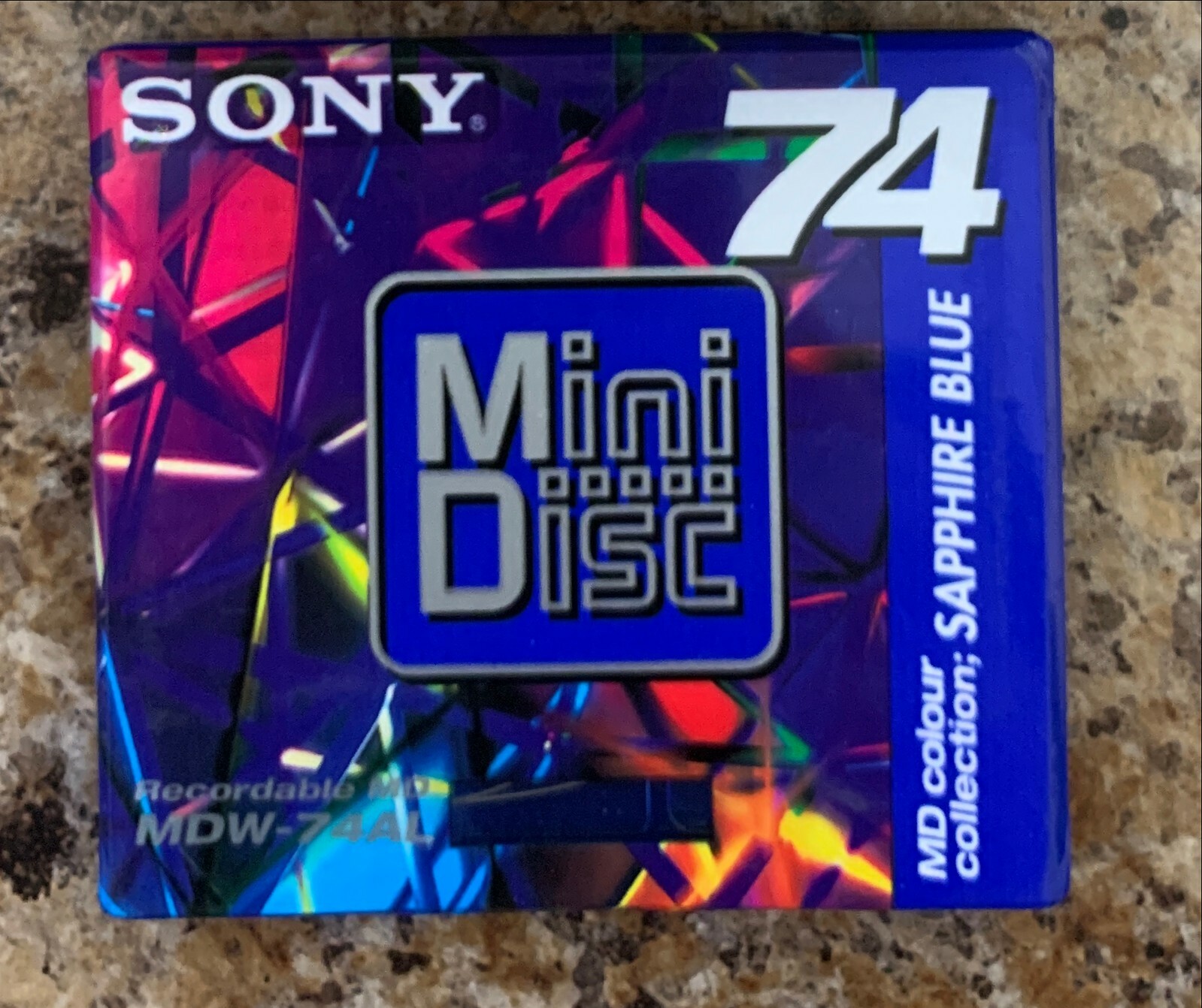 Sony Mini Disc Sapphire Blue with Shock Absorbing Mechanism 0424r | eBay
