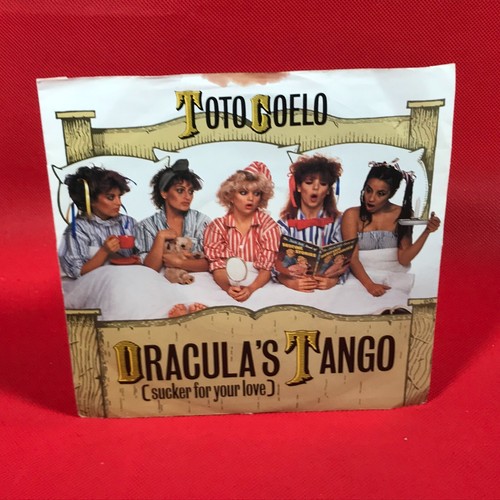 TOTO COELO Dracula's Tango Sucker For Your Love 1982 UK 7" vinyl single ...
