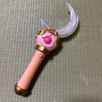 Pretty Soldier Sailor Moon Stick Crescent Magic Goods Toy Moonlight ...
