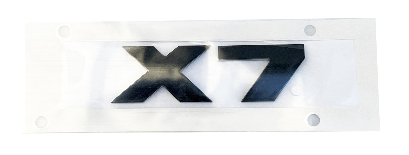 Genuine BMW G07 X7 Black Trunk Emblem "X7" Lettering Decal Badge NEW ...