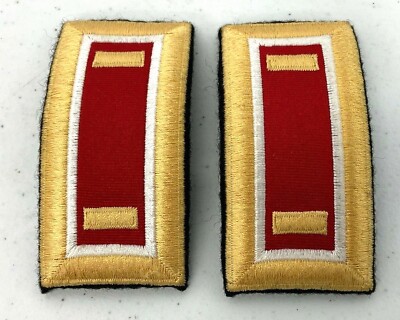 US Army 2nd Lieutenant Shoulder Boards | eBay