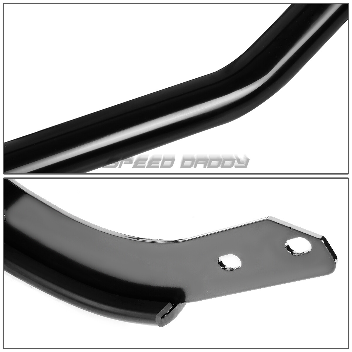FOR 98-05 MERCEDES ML W163 BLACK COATED DOUBLE-BAR REAR BUMPER ...